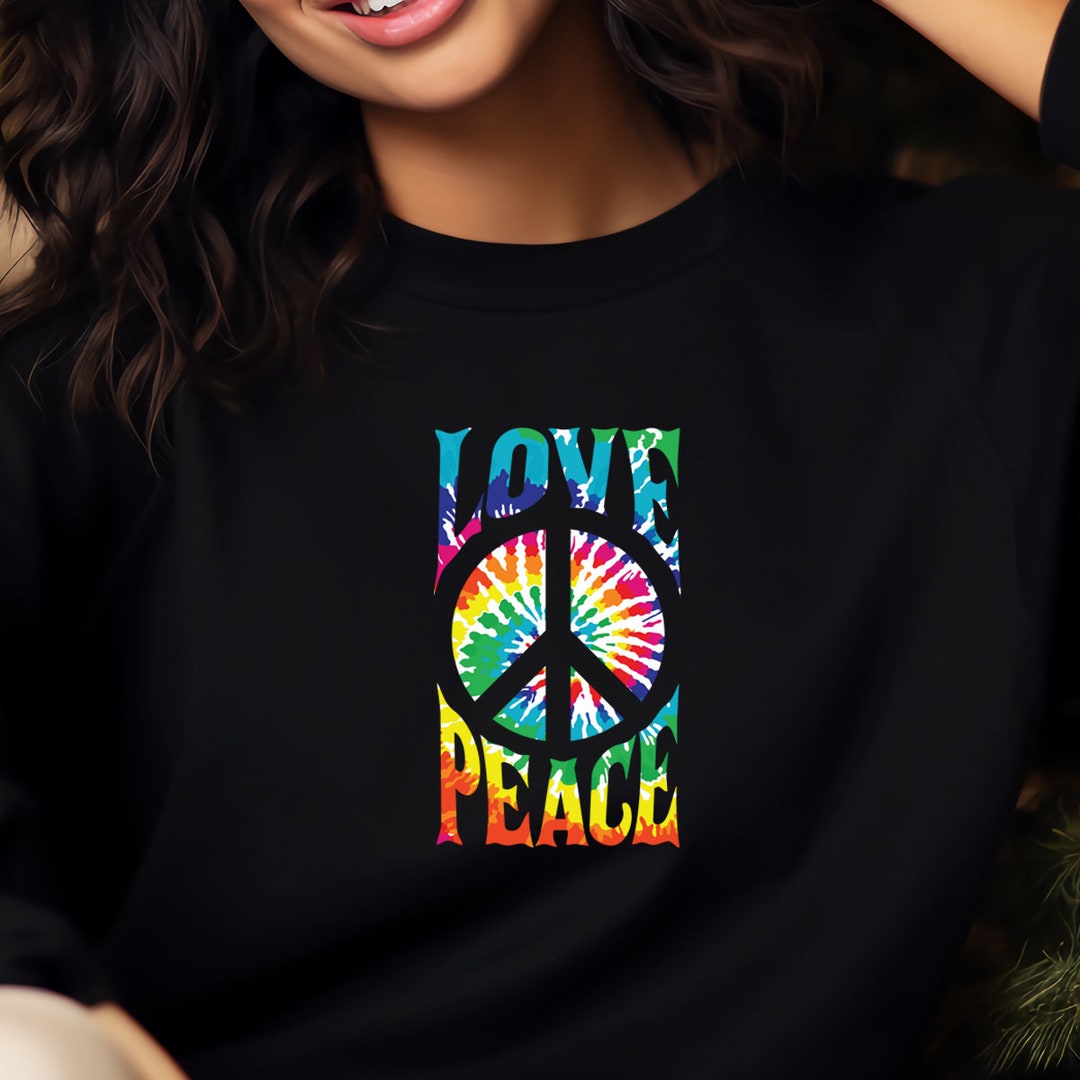 Peace Sign Png, Love Peace Sign Sublimation Designs, Peace Sign Svg ...
