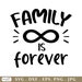 Family is Forever Svg Family Sign Clipart Family Wall Art Decor Png ...
