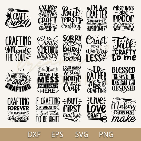 Crafting Svg - Etsy