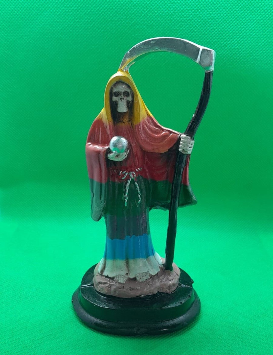 Santa Muerte/holy Death Statue 5 Rainbow Colors - Etsy