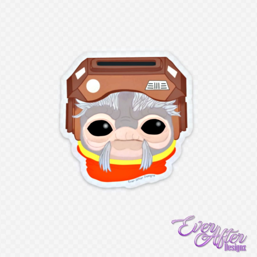 Babu Frik Transparent Stickers - Resistance - Etsy