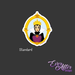 Holographic or Standard Evil Queen Original Artwork Stickers - Snow ...