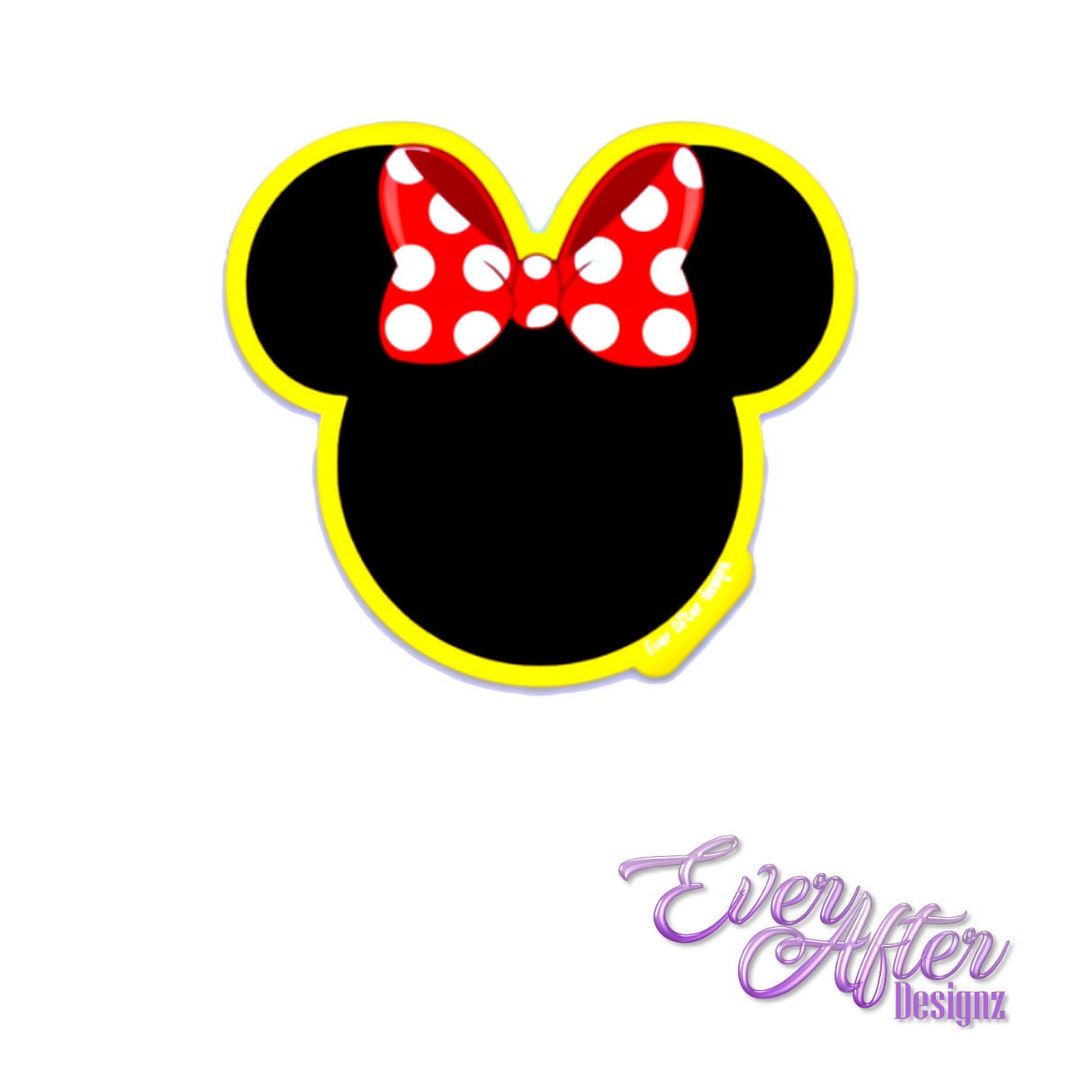 Minnie Sticker - Etsy