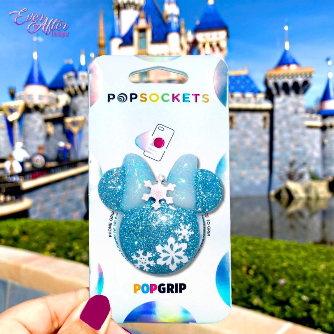 Ursula Minnie Phone Grip With Glow in the Dark Seashell - Little ...