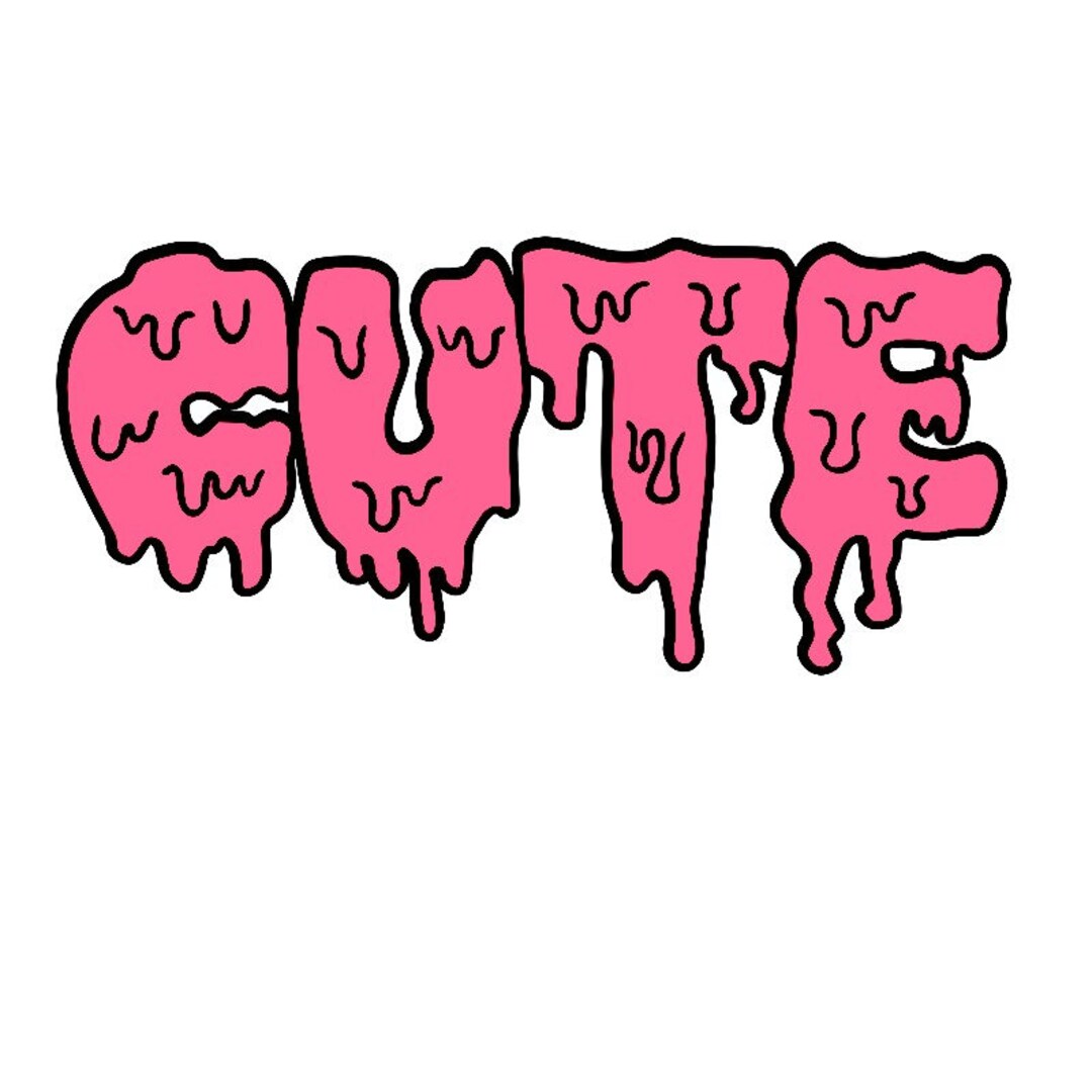 Cute Drip SVG File - Etsy