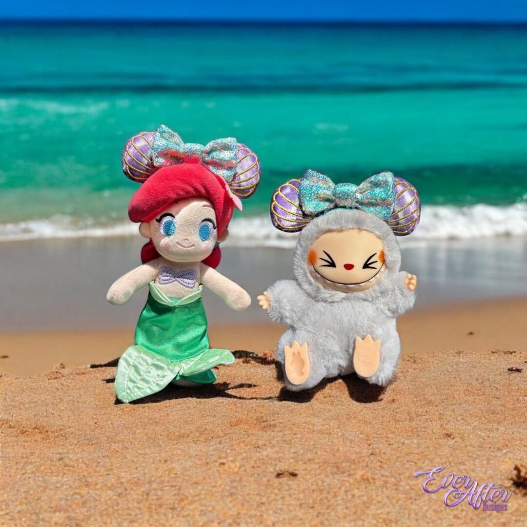 Labubu Ariel Minnie Ears - Fits Nuimo - Nuimo Mickey Ears Mouse Minnie ...