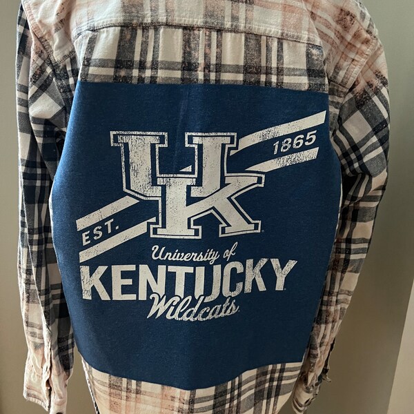 Bleached Flannel - Etsy