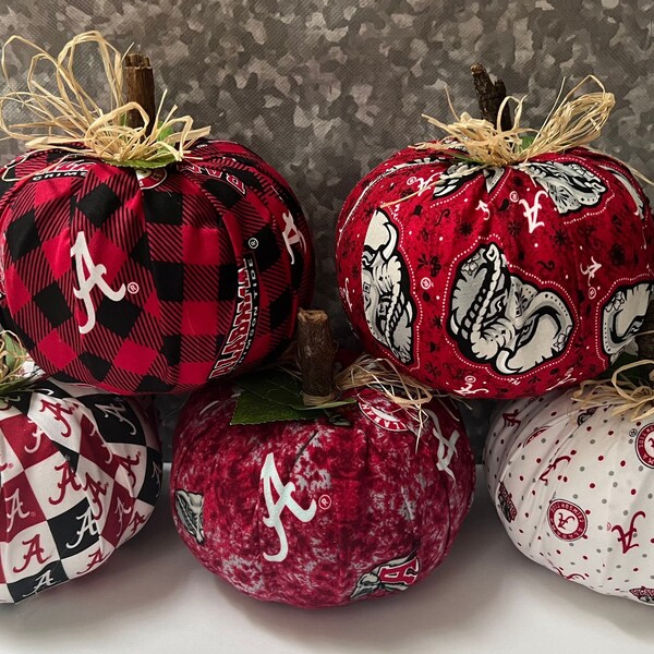 Alabama Crimson Tide Football Fabric - Etsy