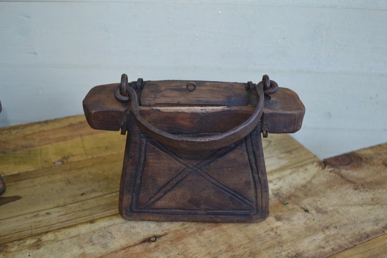 Original Teak Oil Pot / Vintage Vase / Decorative Pot / Planter ...