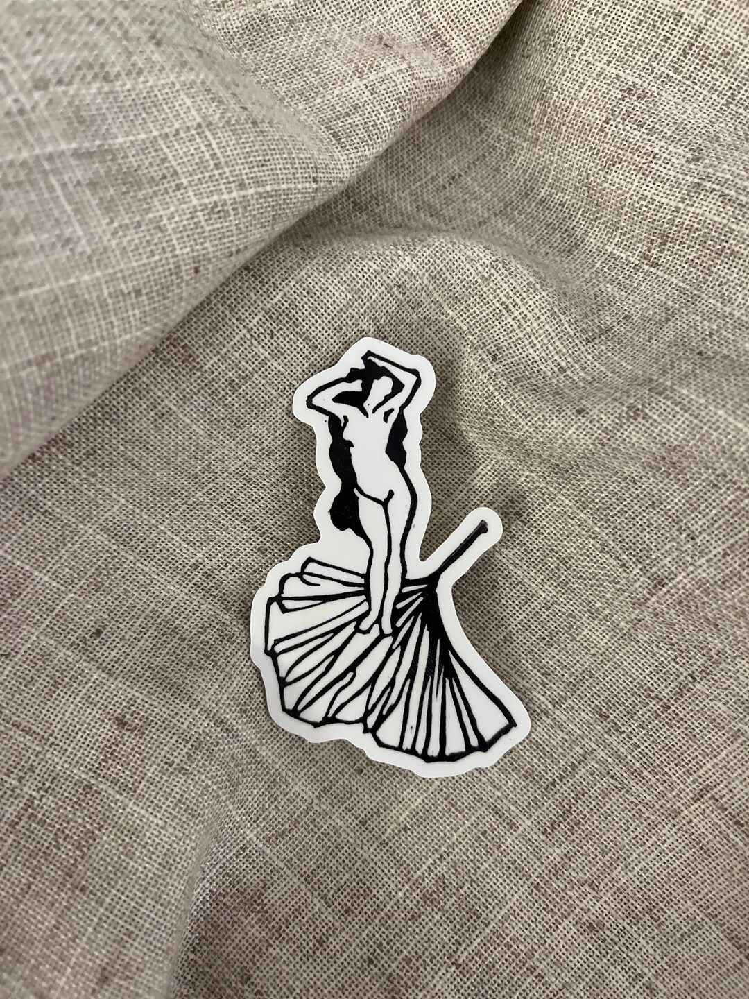 Ginkgo Aphrodite Vinyl Sticker - Etsy