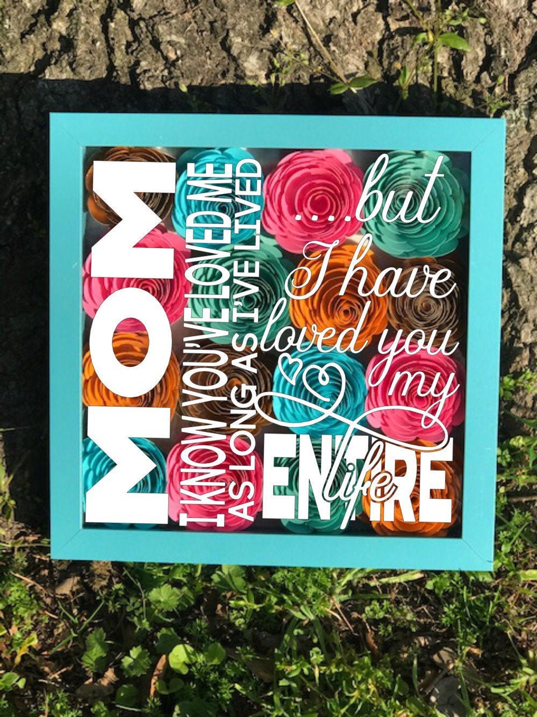 Shadow Box for Mother Shadow Box for Mom Shadow Box With - Etsy UK