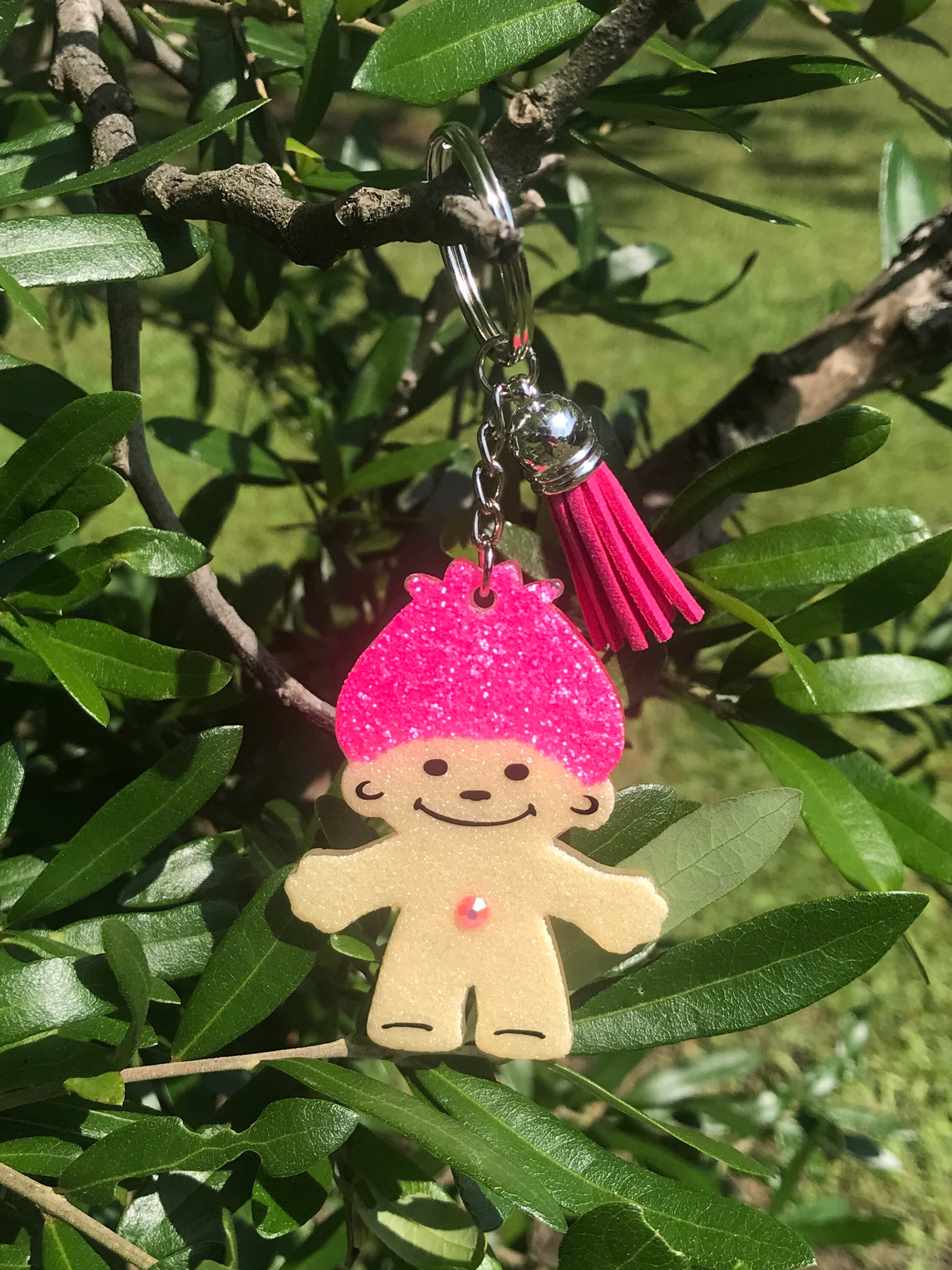 Troll Keychain, Trolls Keychain, Trolls, Troll, Troll Decor, Troll ...