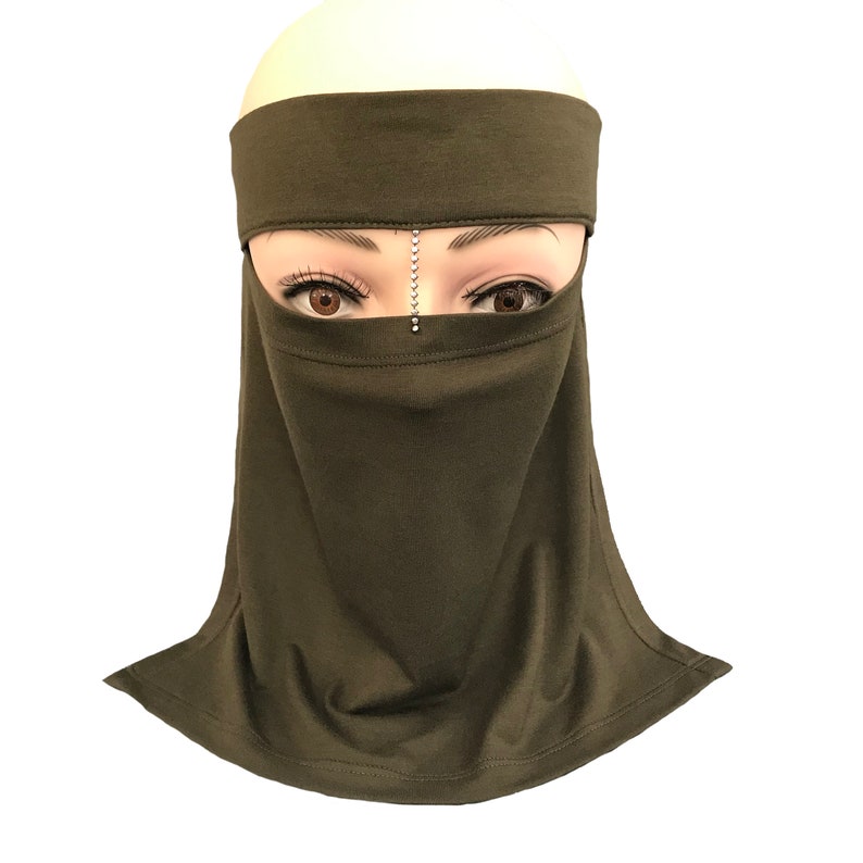 Amal Niqab Muslim Nikab Women Burka Amira Veil Hijab Ramadon Etsy