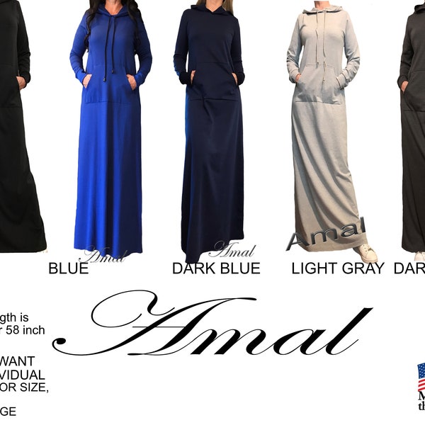 Buy Grey Overgarments and Hijab Online In India - Etsy India