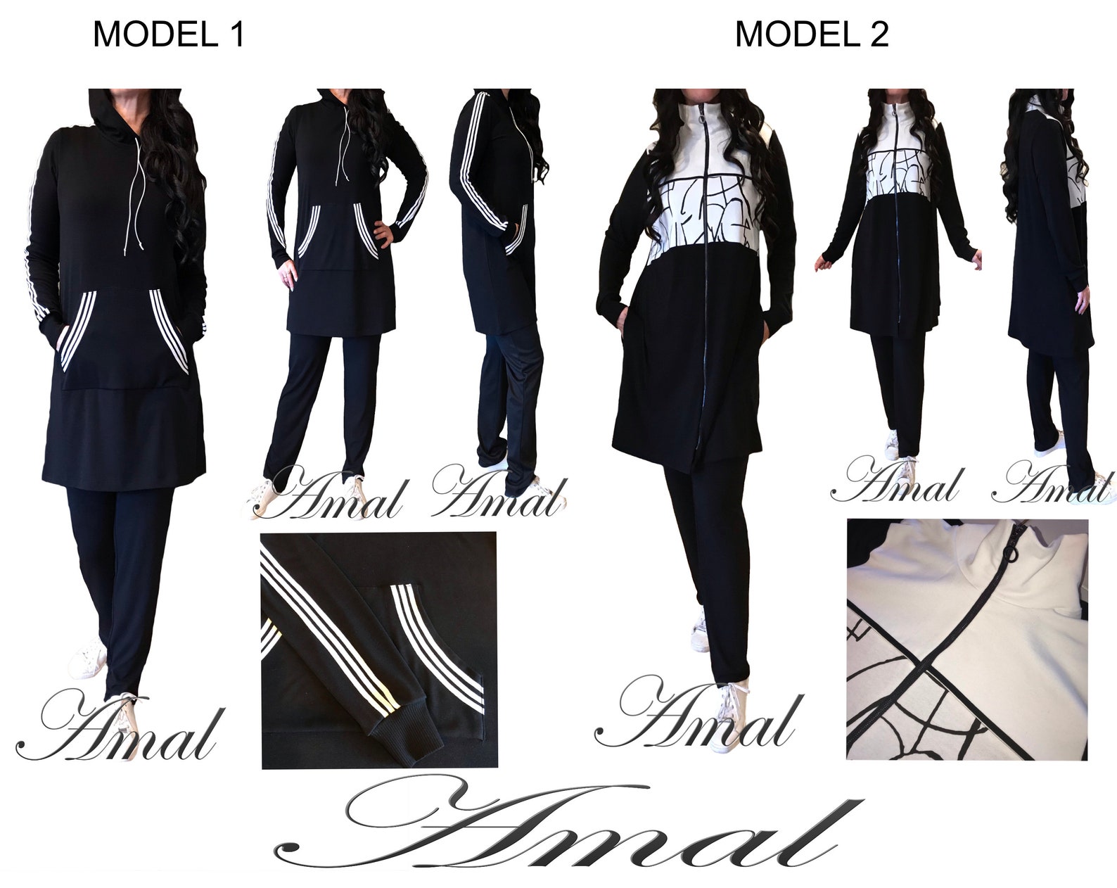 AMAL MUSLIM. Tracksuit. Pantsuit for Women. Cotton. Islamic - Etsy