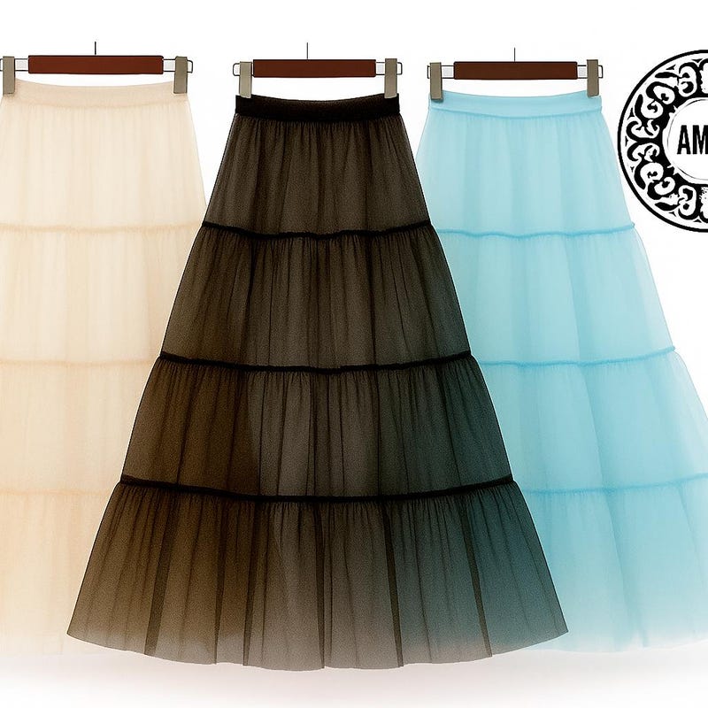 Tulle Petticoat Maxi - Etsy