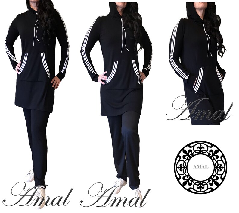AMAL MUSLIM. Tracksuit. Pantsuit for Women. Cotton. Islamic - Etsy