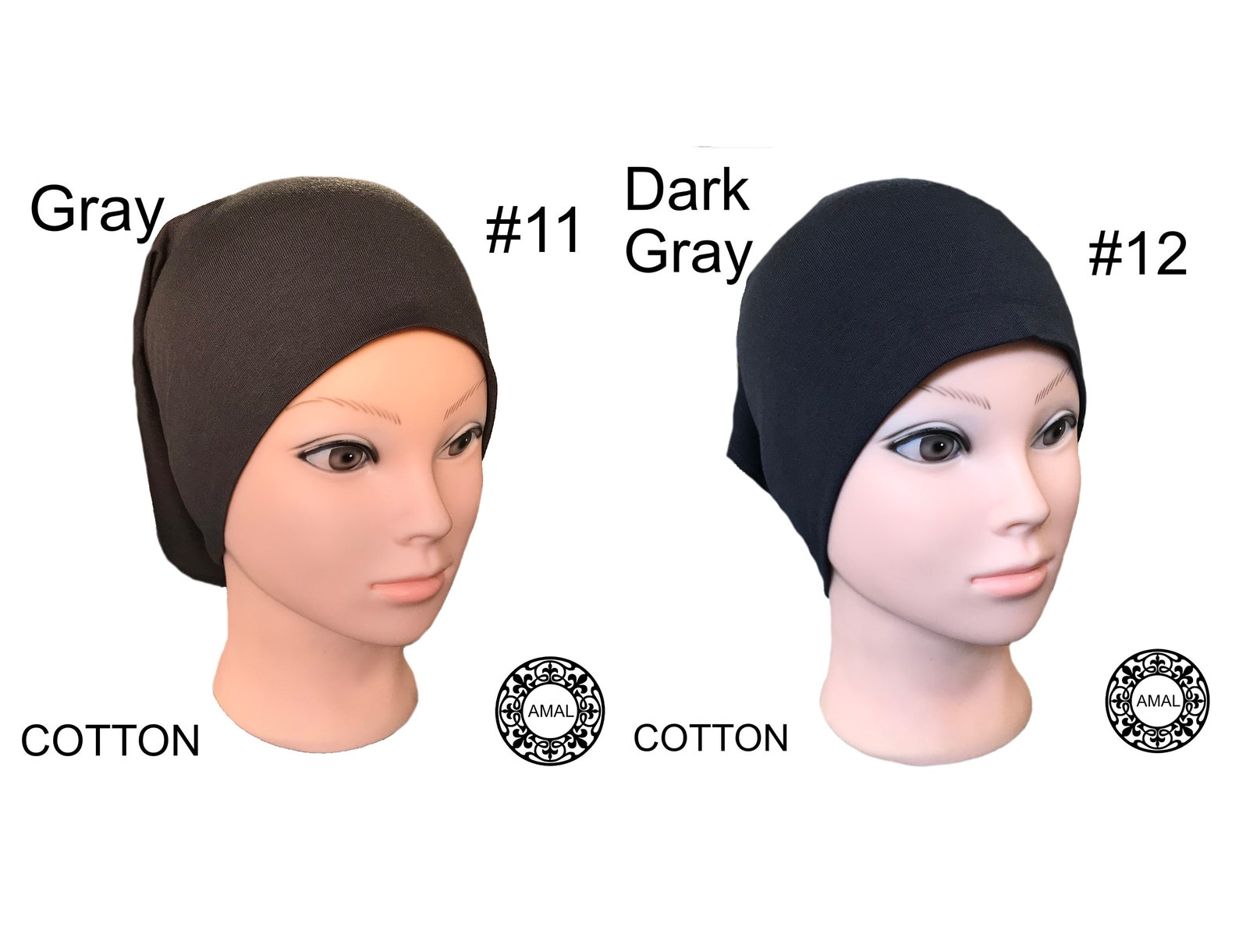 AMAL Muslim Cap for Women Under Scarf Cotton Islamic Hijab - Etsy
