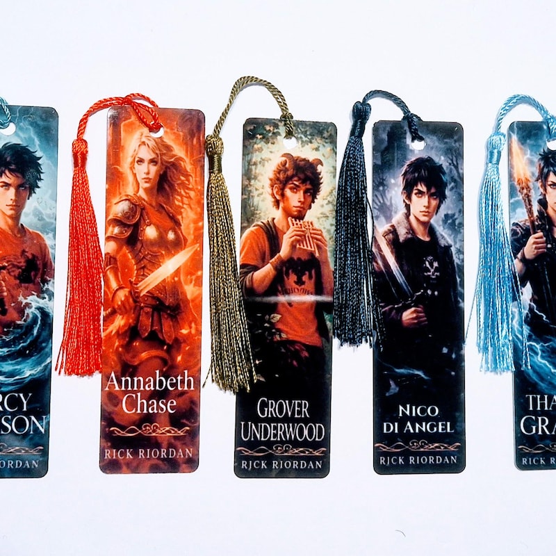 Percy Jackson Bookmark - Etsy