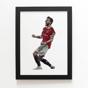 Bruno Fernandes Print A5/A4/A3 - Etsy