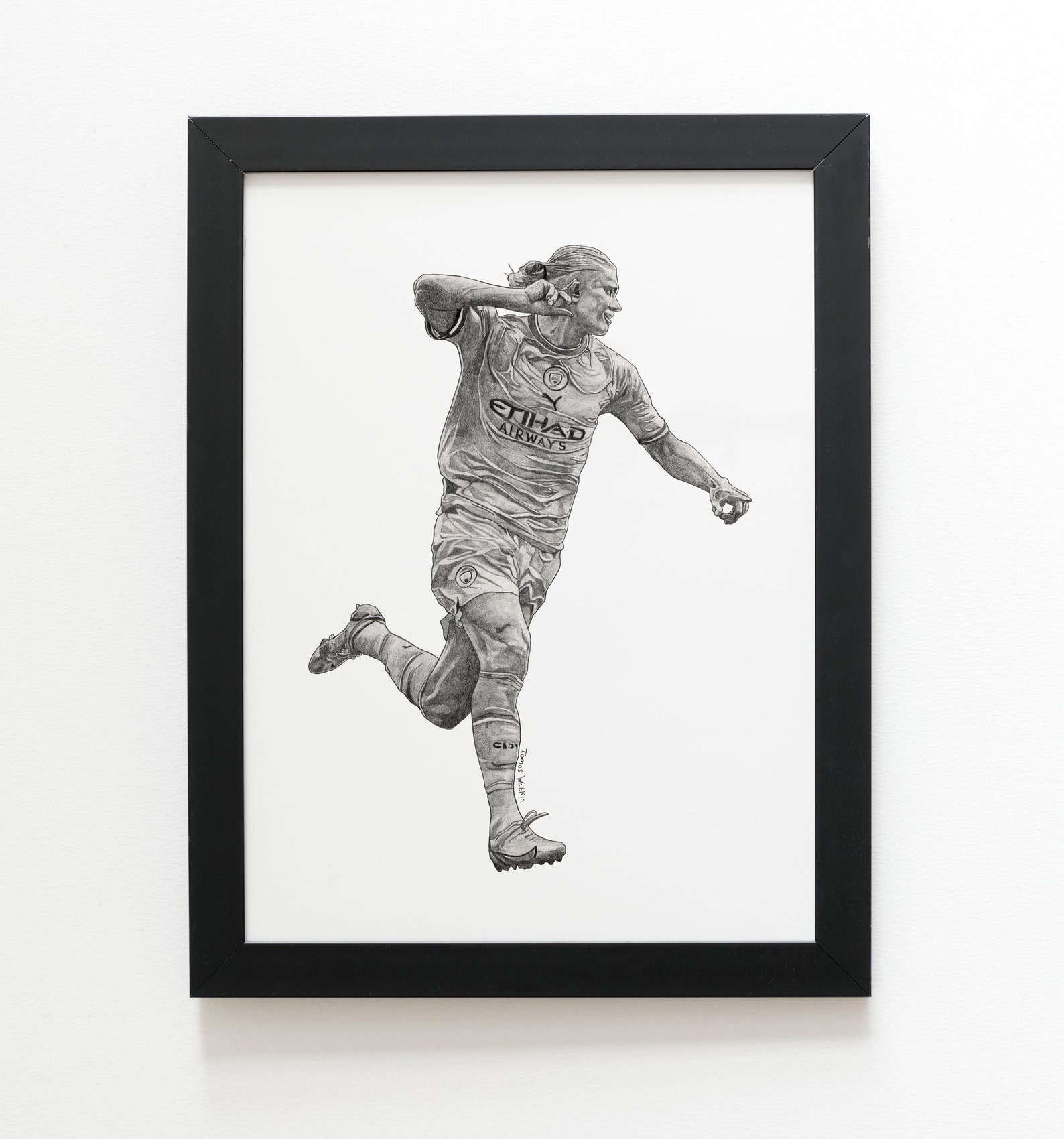 Erling Haaland Manchester City Print A5/A4/A3 - Etsy