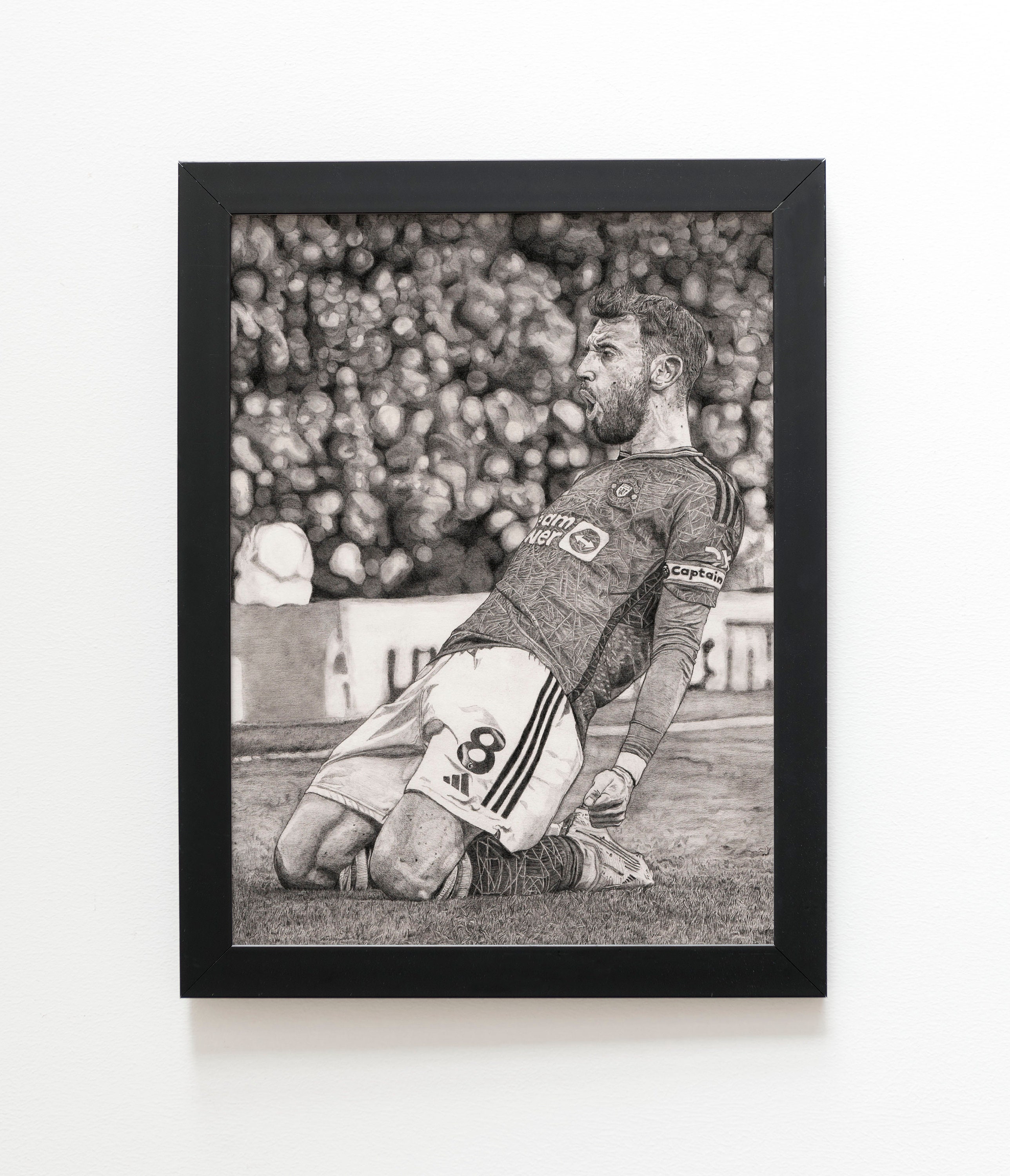 Bruno Fernandes Pencil Drawing Print A5/A4/A3 - Etsy