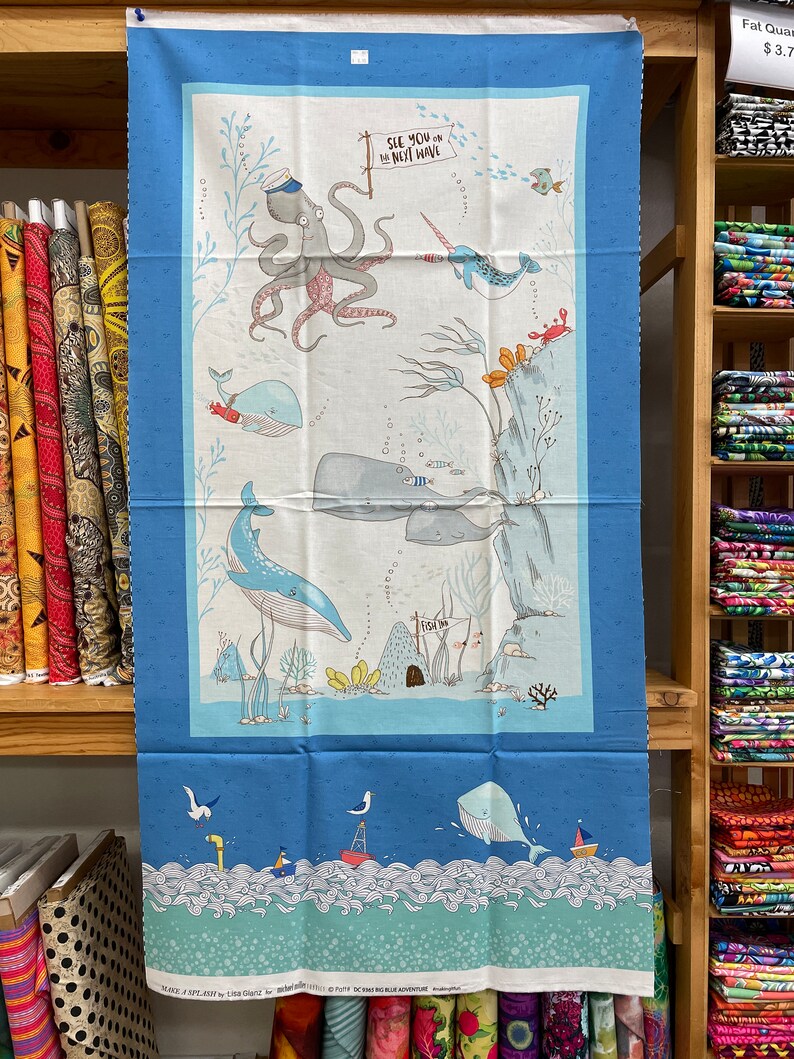 Make a Splash Quilt Panel - Etsy