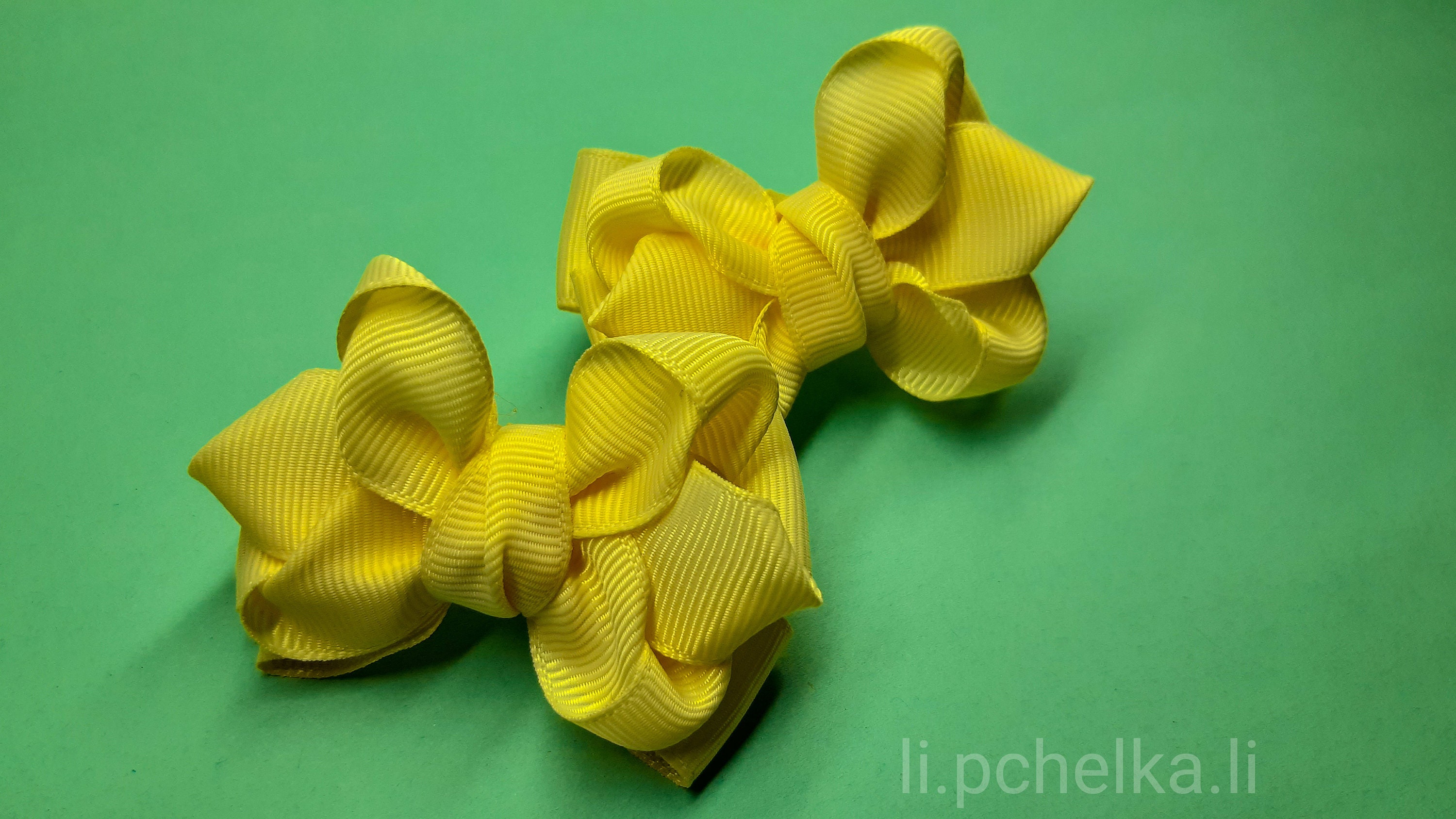 Two Hand-made Hair Bands Made of Reps Tape. Bright Handmade Rubber ...