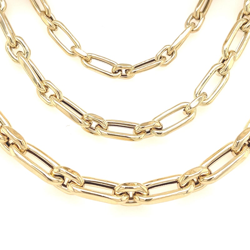 14k Gold New Chain 16in - Etsy