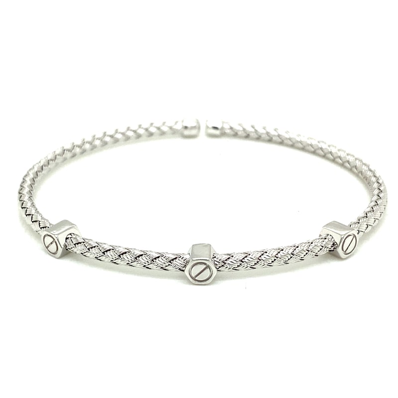 925 Silver Love Bracelet - Etsy