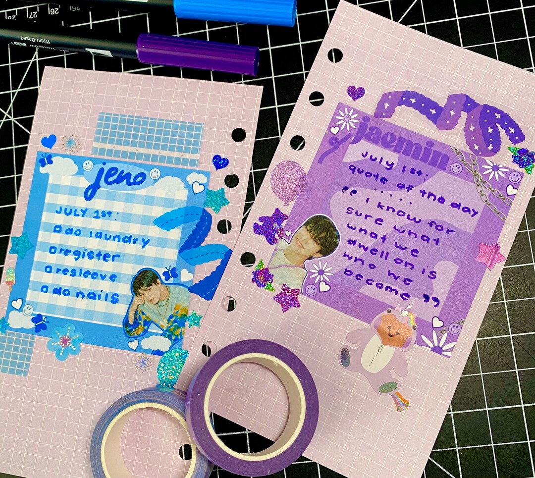 Nct Dream Memo Sheets! *kpop* [loose Leaf] + [select Member!] - Etsy