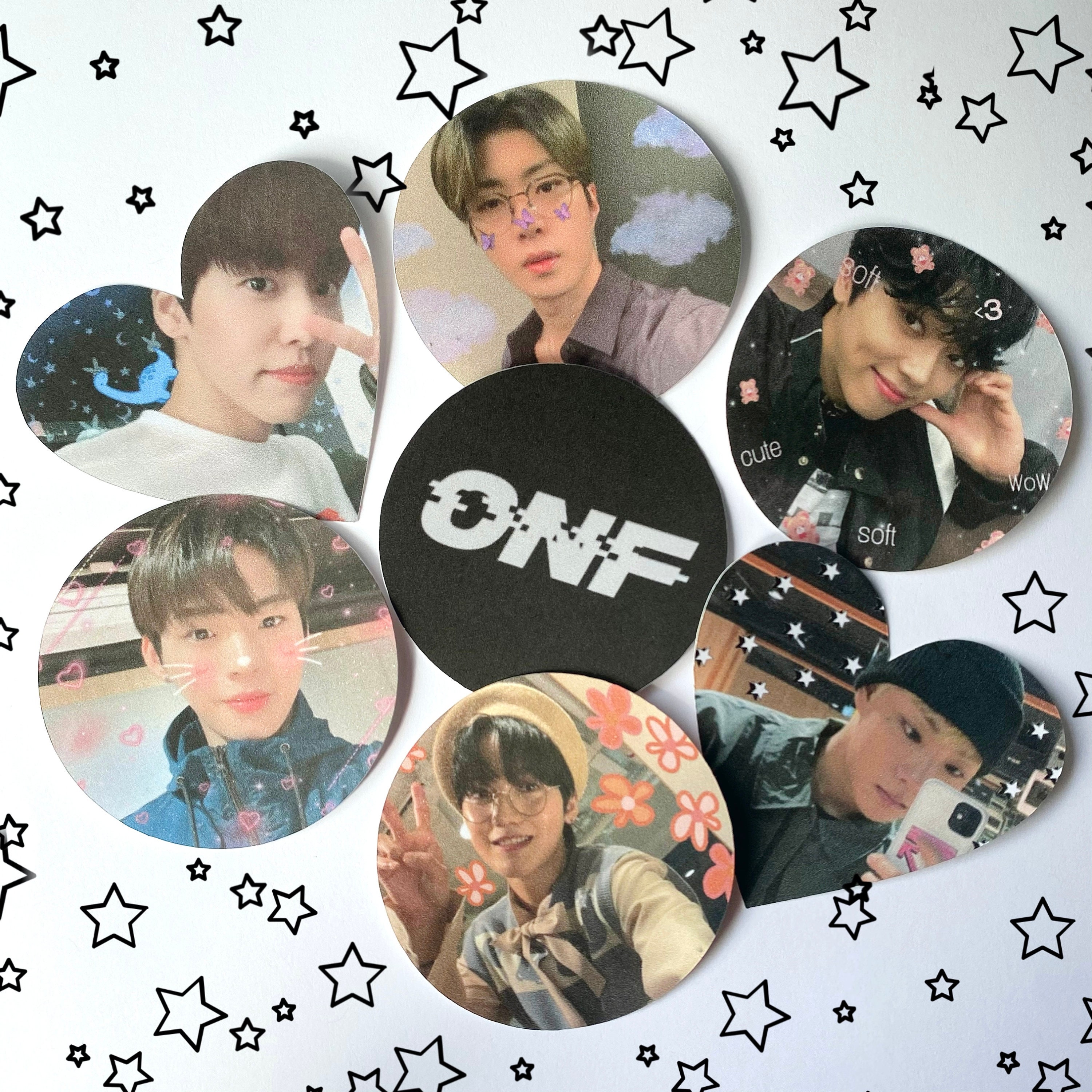 ONF Sticker Set kpop - Etsy
