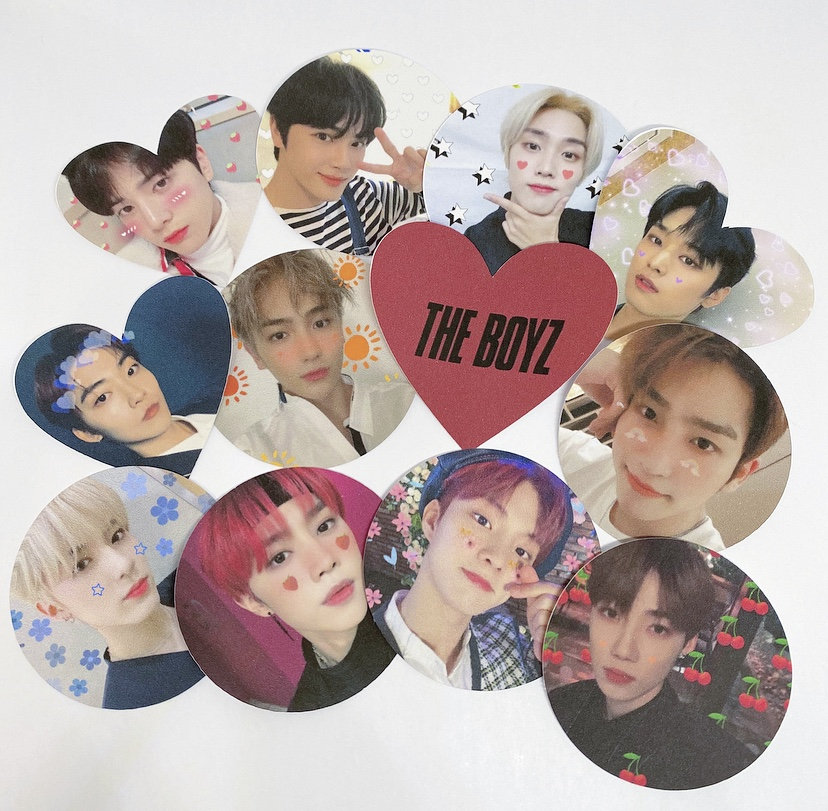 The Boyz Sticker Set kpop | Etsy
