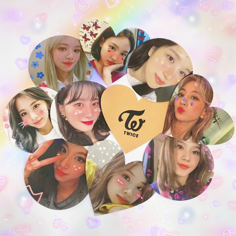 Twice Sticker Set kpop | Etsy