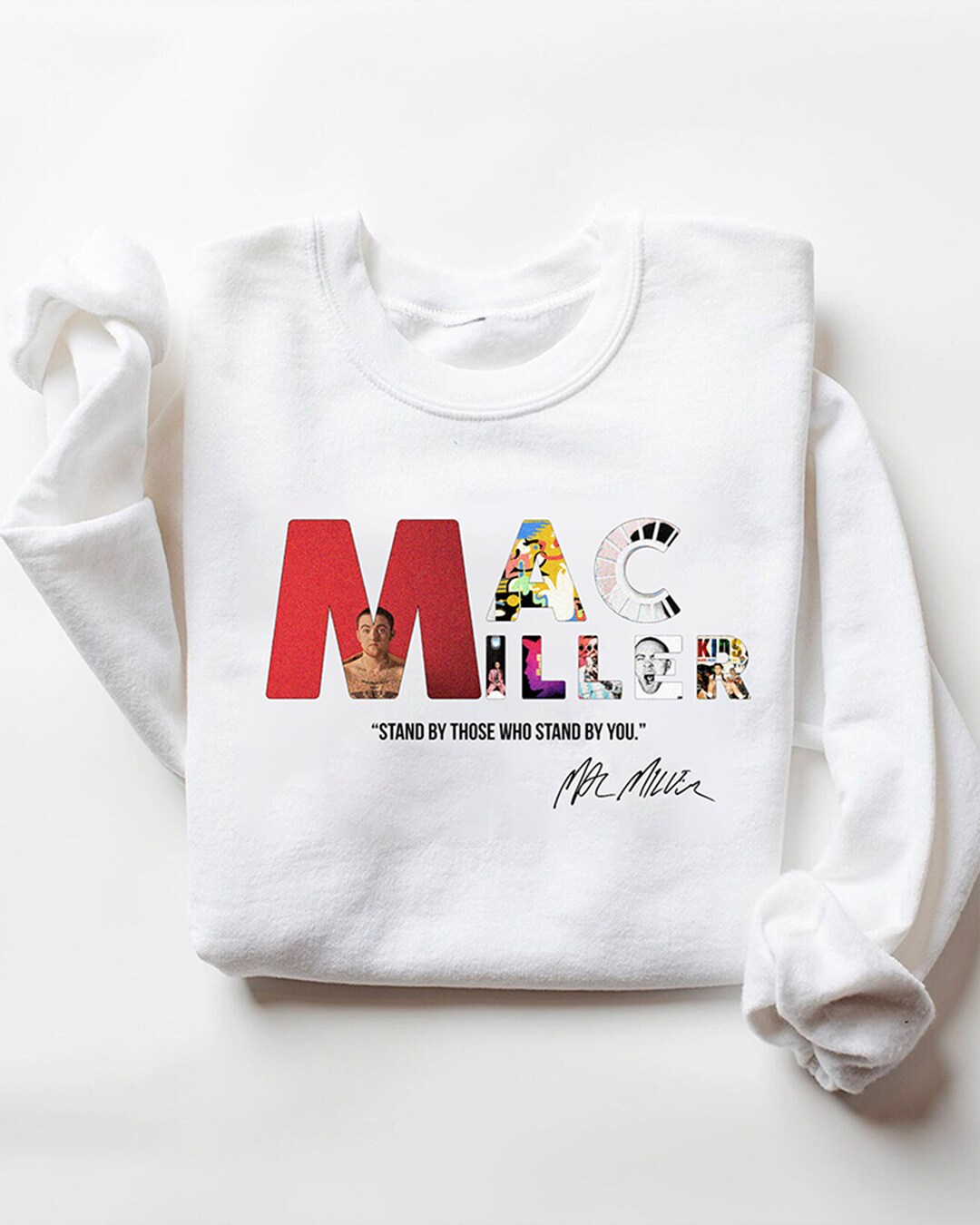 Vintage Mac Millers Shirt,mac Millers Pack of Cigarettes Crewneck ...
