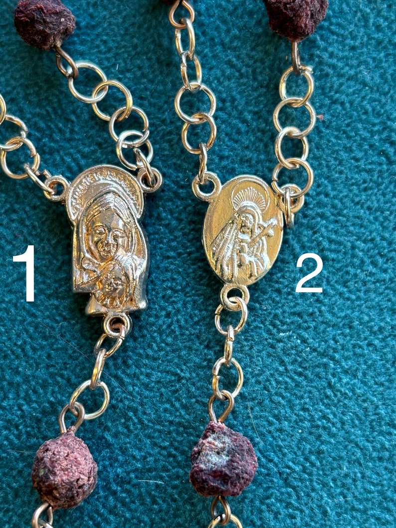 Mini 11 Bead Rose Petal Rosary - Etsy