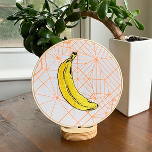 Hoop Prop: Embroidery Hoop Stand or Cross Stitch Display, Easy Gifting ...
