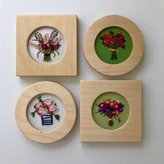 Cross Stitch Frames For Display 2pcs Photo Frame, 15cm*15cm/15x20cm,