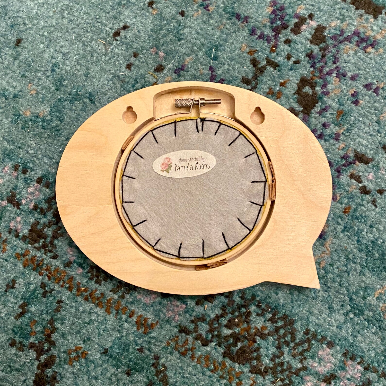 BUBBLE Embroidery FRAME 4 Hoop. Hand Embroidery Frame. - Etsy