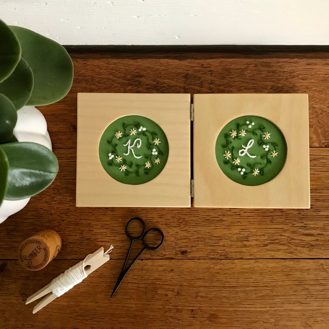 Twin MINI 3 SET Embroidery FRAMES. Hand Embroidery | Etsy