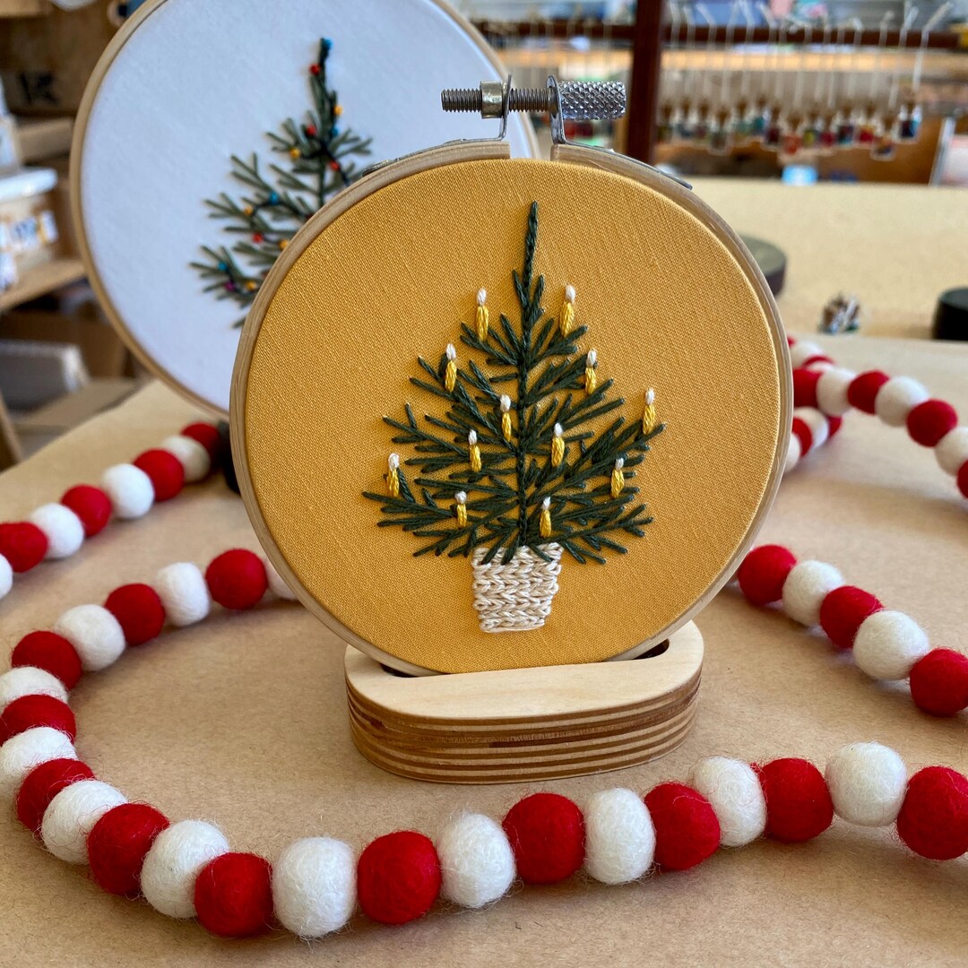 Hoop Prop: Embroidery Hoop Stand or Cross Stitch Display, Easy Gifting ...