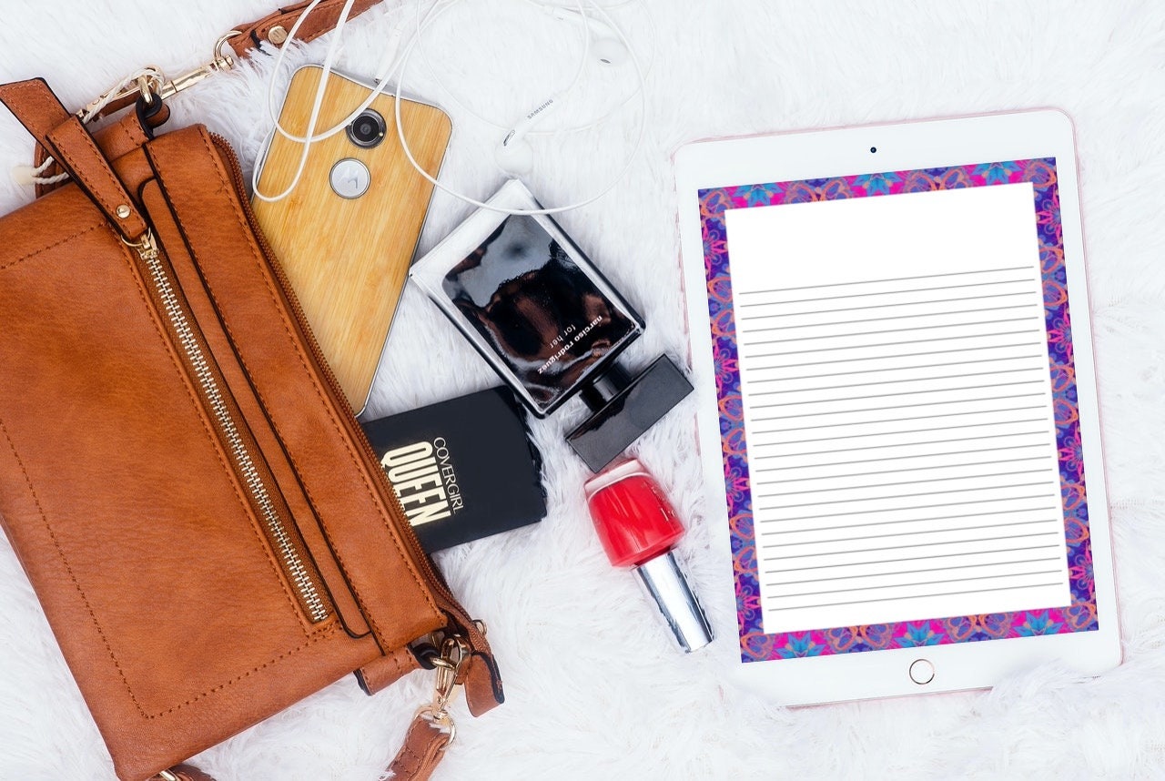 Graffiti Inspired Writing Paper | Printable Stationery Paper | Digital ...