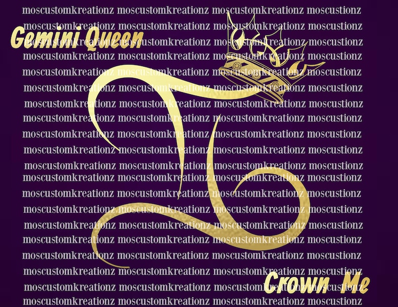 Gemini Queen Png - Etsy