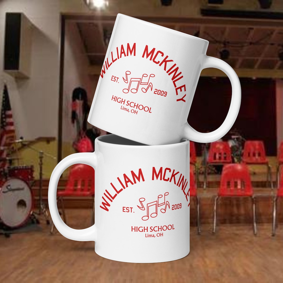 William Mckinley High School Glee Club Mug, Gifts for Gleeks, Glee ...