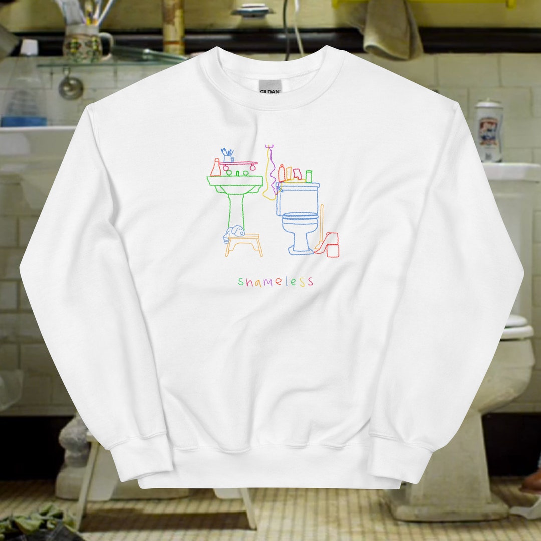 Shameless Bathroom Sketch Sweatshirt, Shameless Merch, Gift for ...