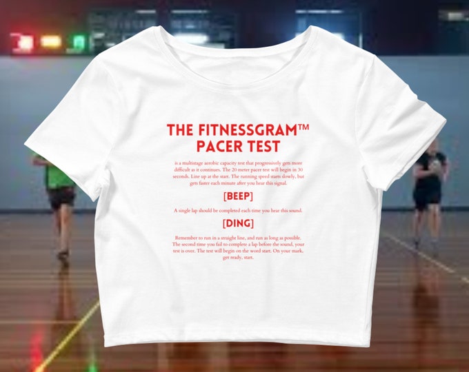 Fitnessgram Pacer Test T-shirt Funny T-shirt Humorous Gym Tee Funny ...