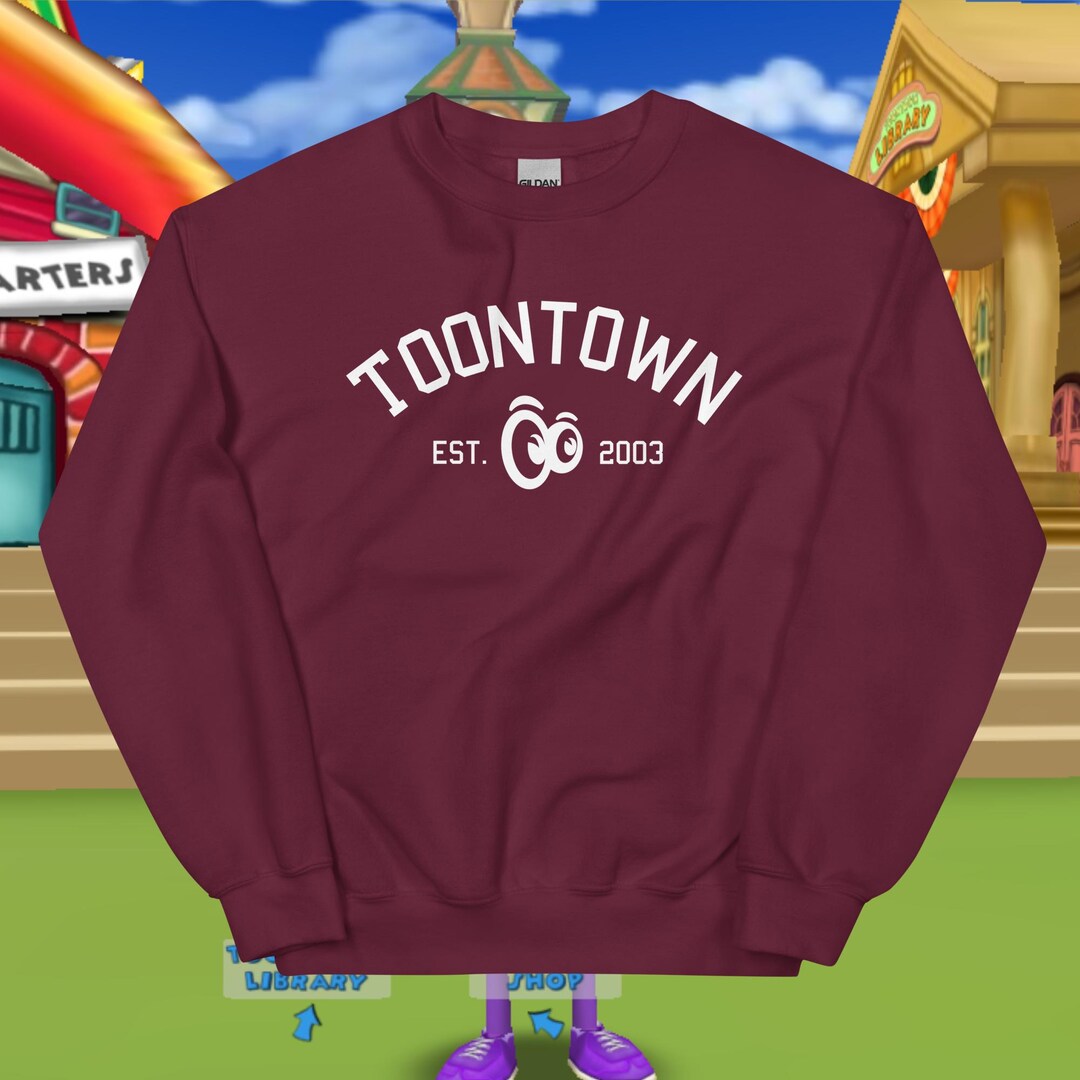 Toontown Est. 2003 Sweatshirt, Toontown Rewritten Merchandise, Toontown ...