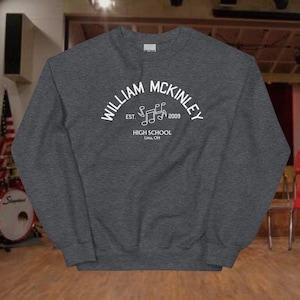William Mckinley High School Glee Club Crewneck, Gift for Glee Fans ...