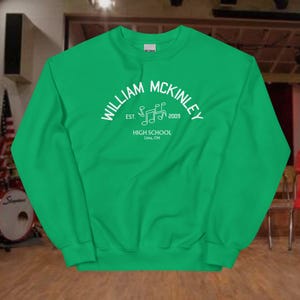 William Mckinley High School Glee Club Crewneck, Gift for Glee Fans ...