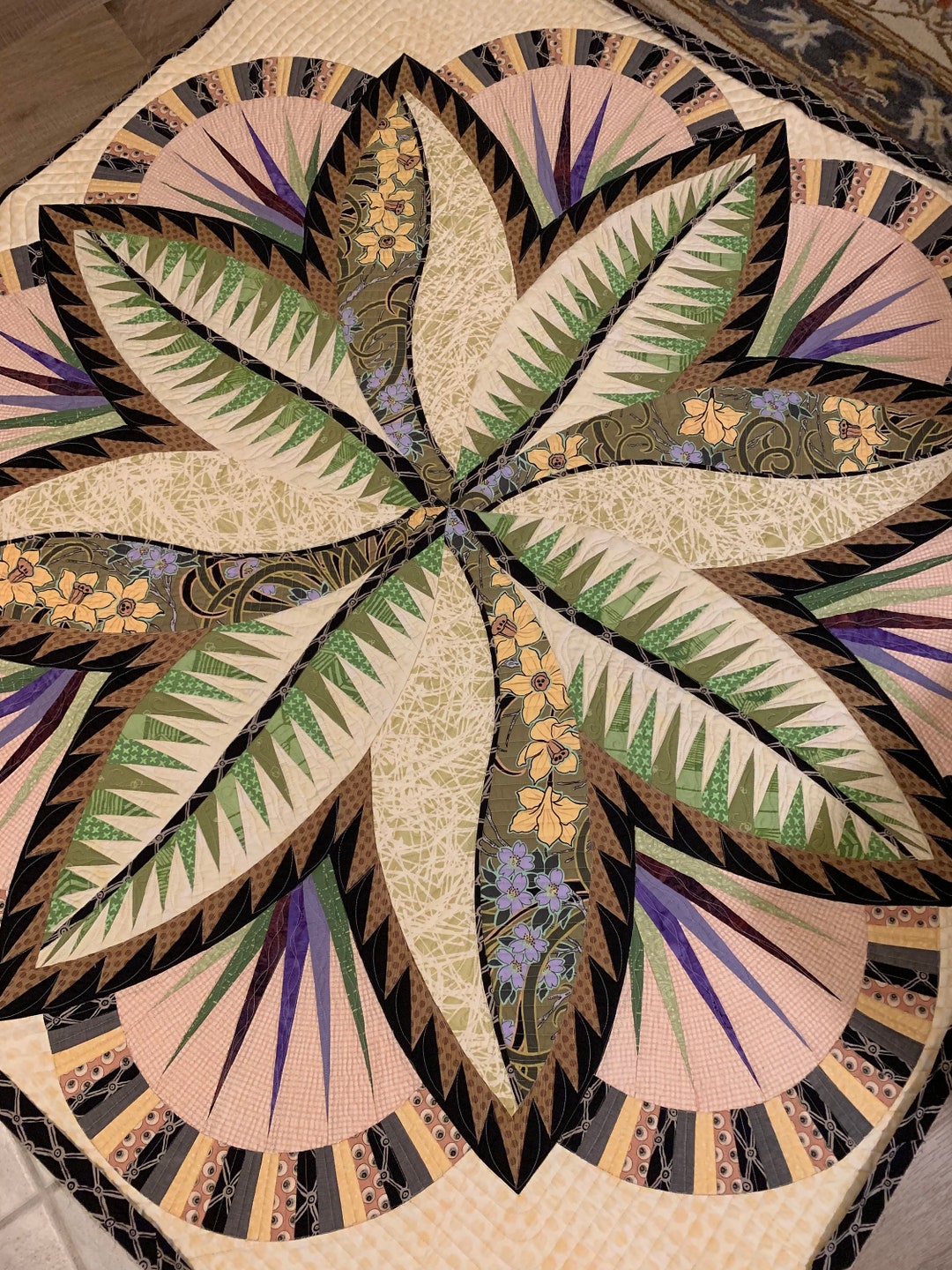 Fire Island Hosta Quilt - Etsy